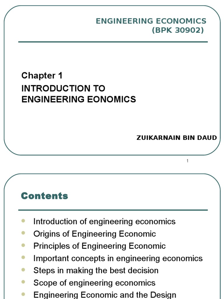 Introduction to Engineering Economics | PDF | Interest | Factors Of ...