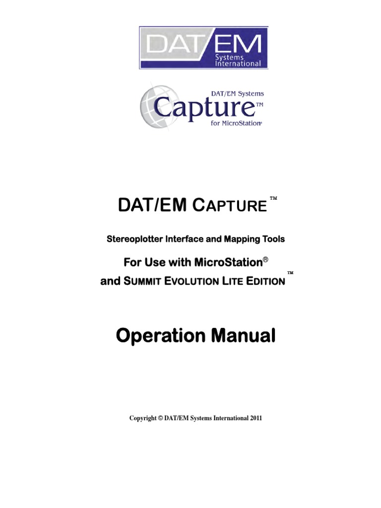 Summit Microstation | PDF | Computer Aided Design | Arc Gis