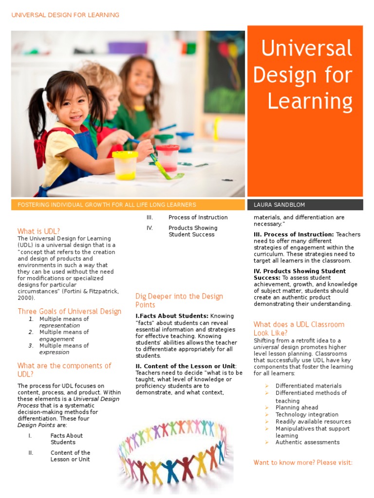 Udl | PDF | Teachers | Learning