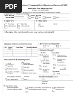 Patient Medication Reconciliation Form Sample | PDF