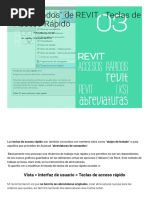 Atajos Revit | PDF | Tecnicas cientificas | Componentes