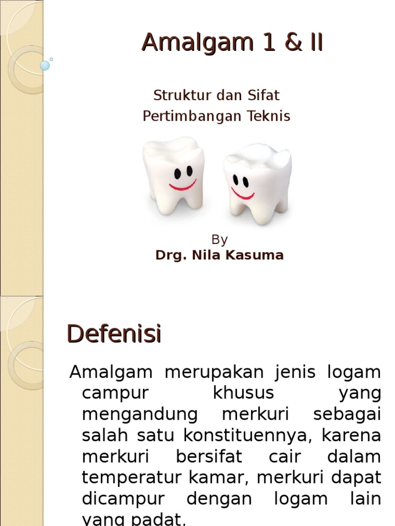 Amalgamasi dan Struktur Hasilnya | PDF