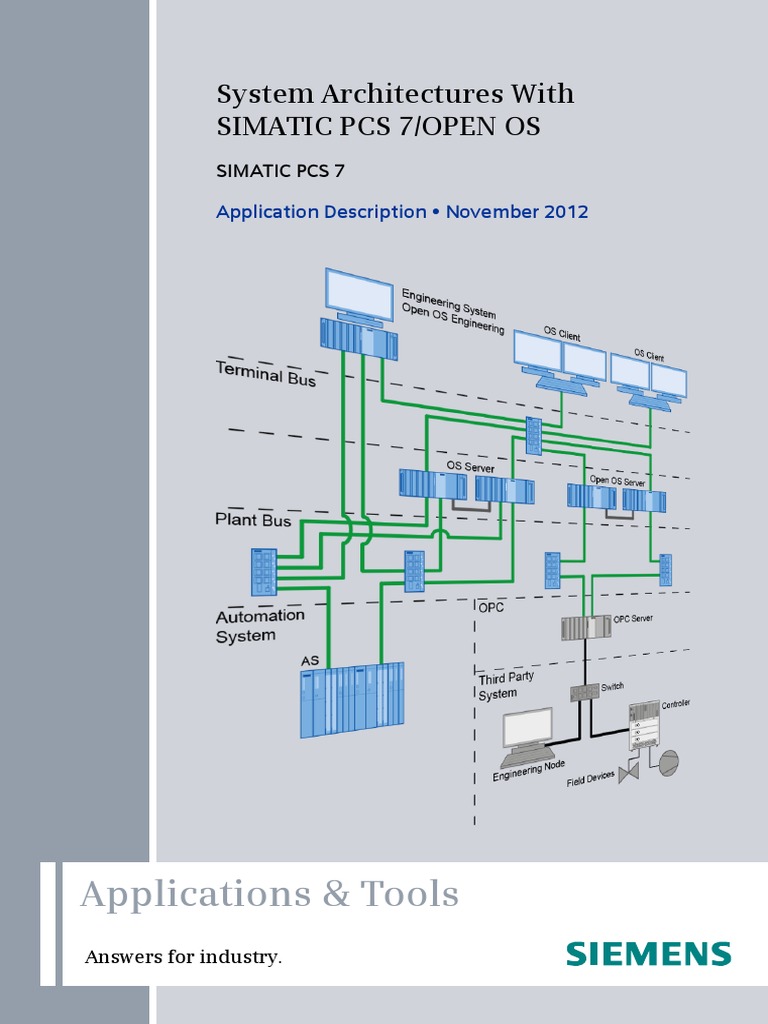 Pcs7 Openos Architectures en | PDF | Personal Computers | Workstation