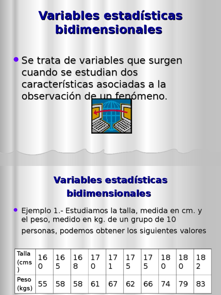 Variables Bidimensionales | Descargar gratis PDF | Regresión lineal ...