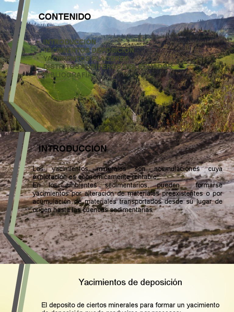 Aluviales | PDF | Roca (geología) | Minerales