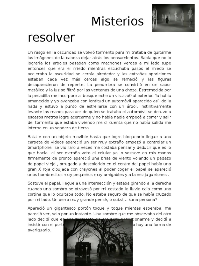 Misterios Sin Resolver