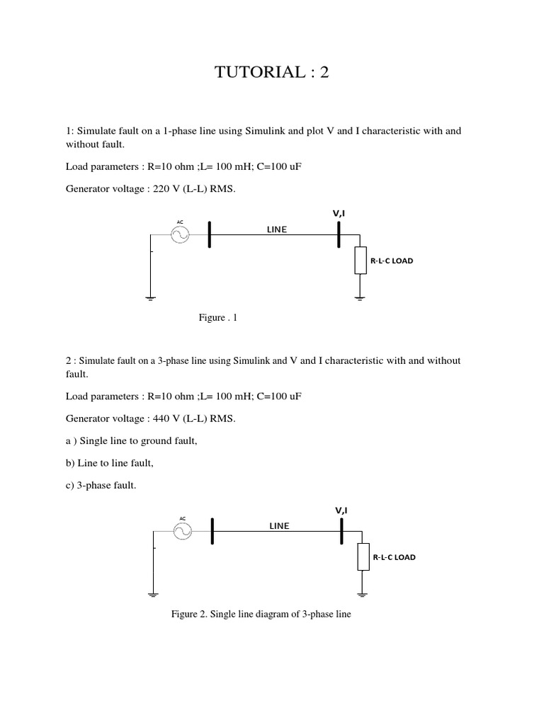 Simulating Faults On Transmission Lines And Modeling Overcurrent Protection Using Matlab