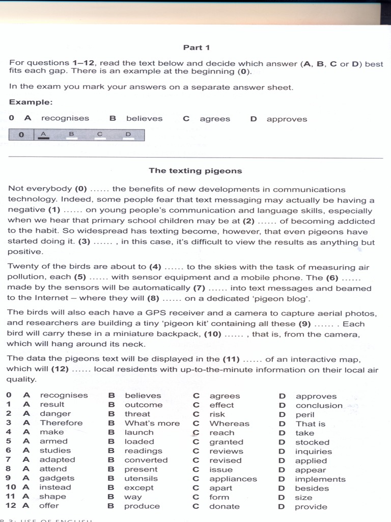 Cae Use of English 1 PDF | PDF