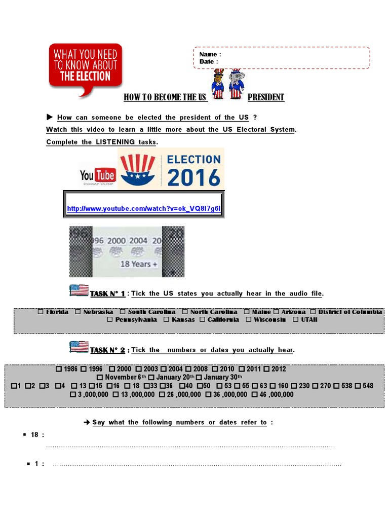 How To Become The Us President | PDF