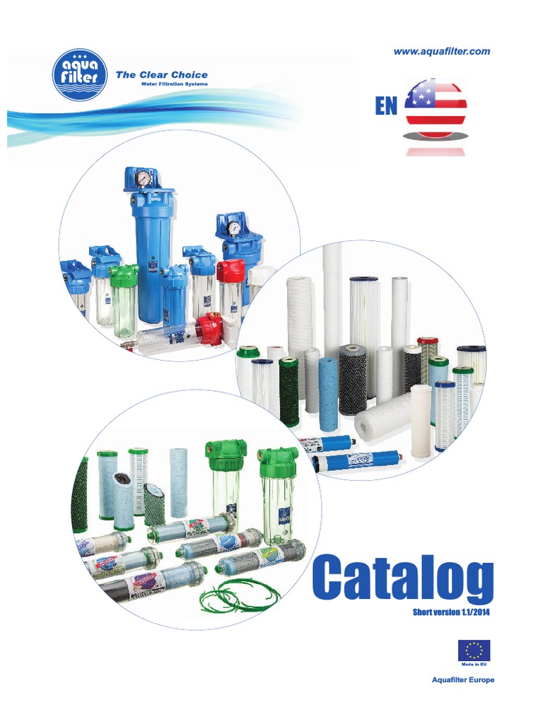Aquafilter Catalog | PDF | Ion Exchange | Water Purification
