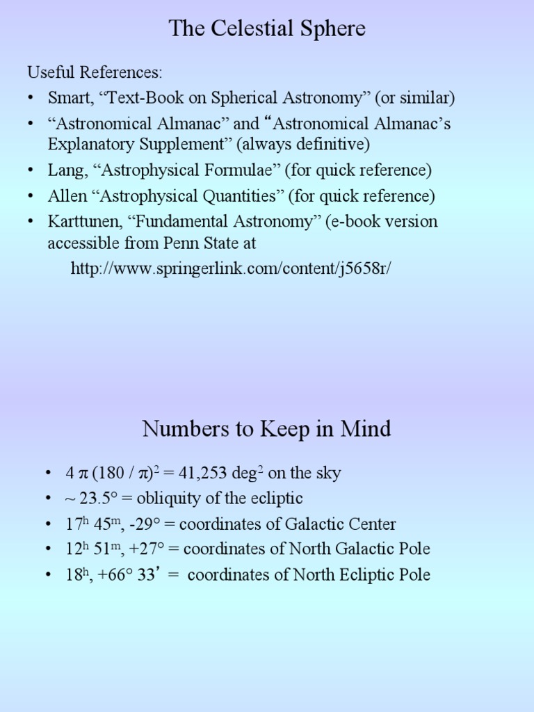 Spherical Astronomy | PDF | Sphere | Differential Geometry