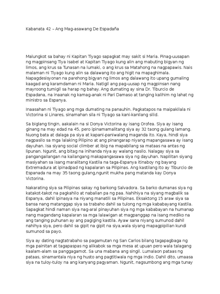 Kabanata 42 | PDF