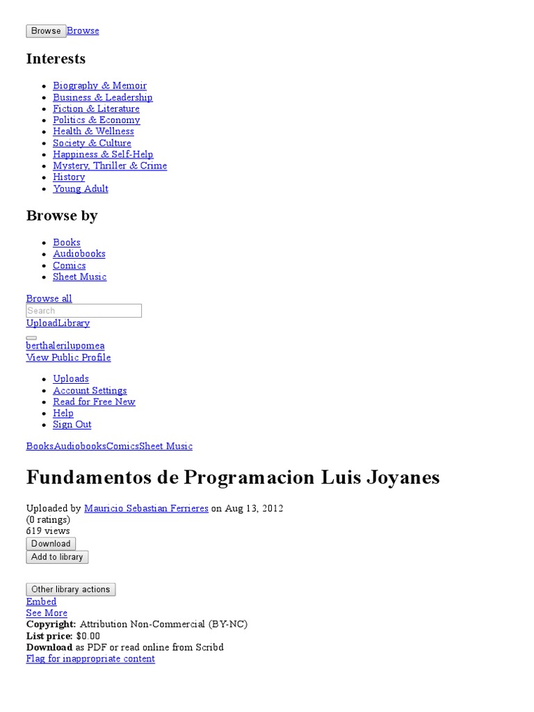 Fundamentos de Programacion Luis Joyanes333pdf | PDF