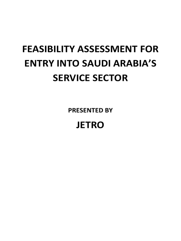 Entry in To KSA Service Sector | PDF | Limited Liability Company ...