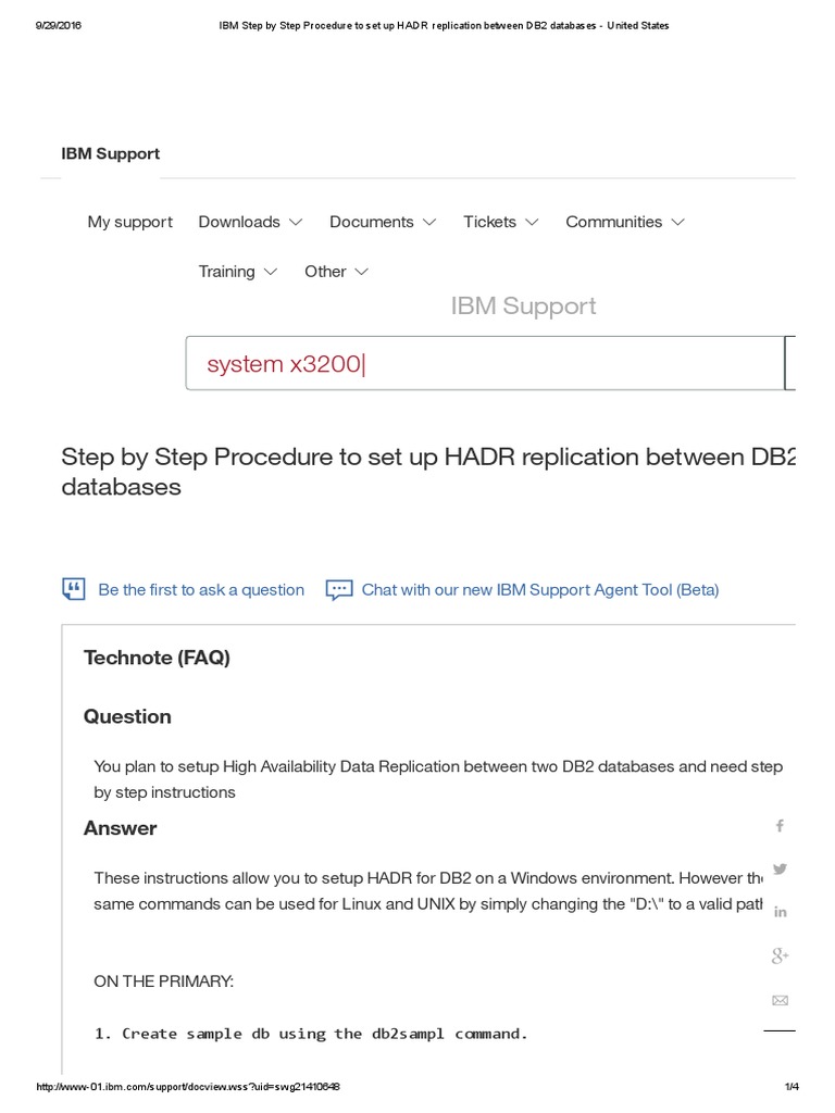 Hadr Setup Step by Step | PDF | Backup | Databases