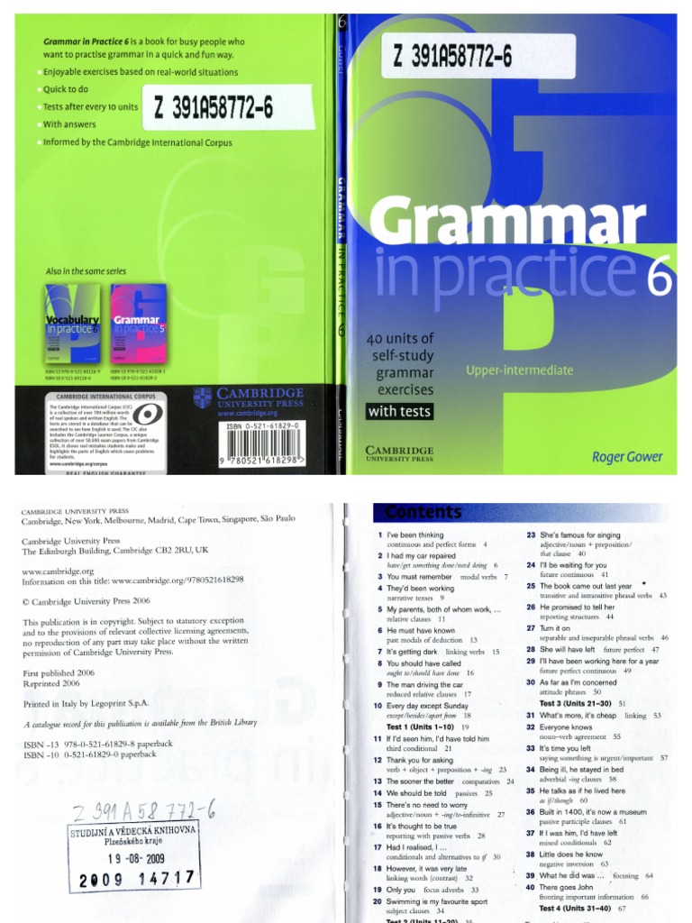 Grammar in Practice PDF | PDF