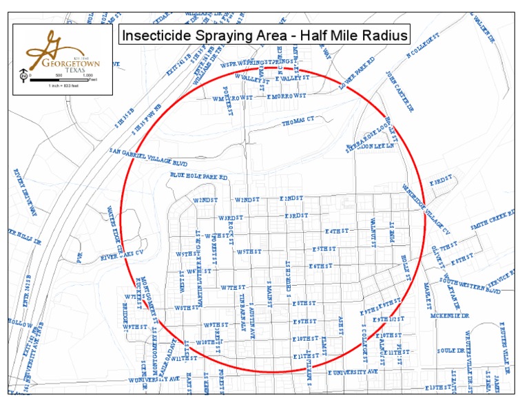 Mosquito Spraying Map | PDF