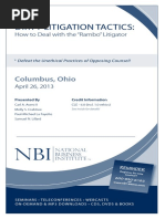 Discovery Checklist | PDF | Attorney–Client Privilege | Discovery (Law)