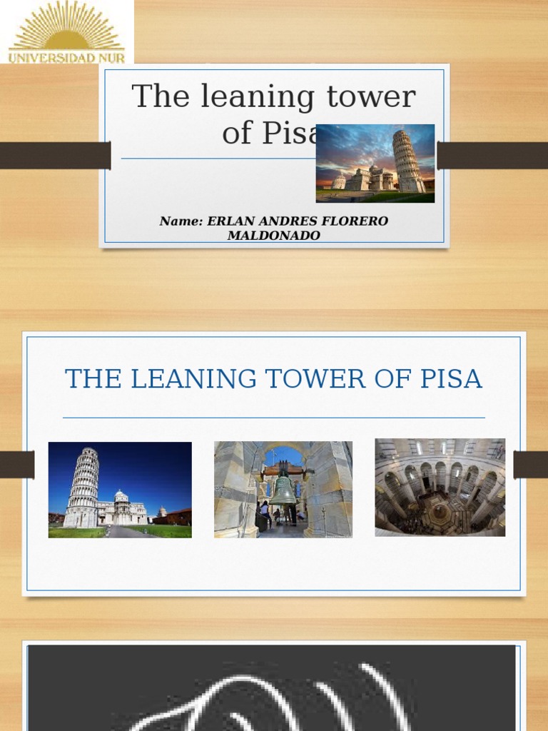 The Leaning Tower of Pisa | PDF
