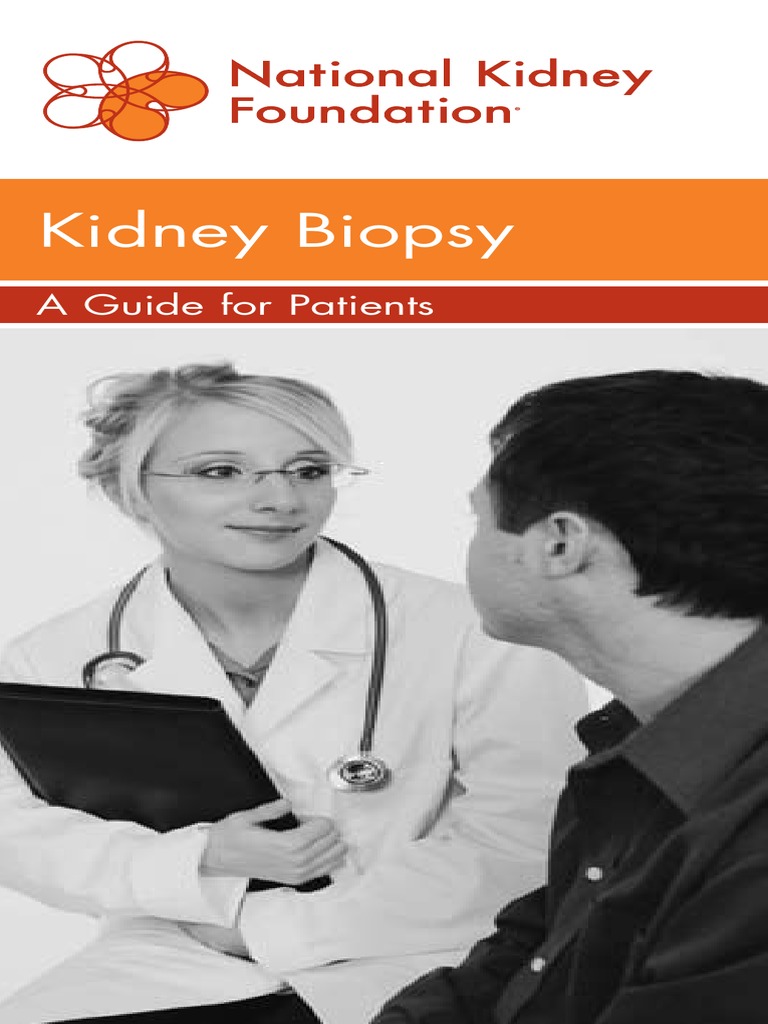 Kidney Biopsy: A Guide For Patients | PDF | Biopsy | Kidney