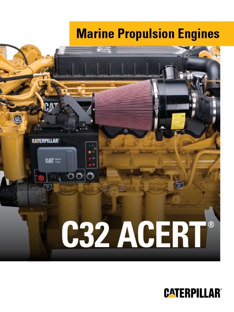 Cat C32 ACERT Marine Engine | Marine Propulsion | Engines