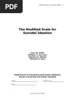 Columbia Suicide Severity Rating Scale Screen Version | PDF | Medicine ...