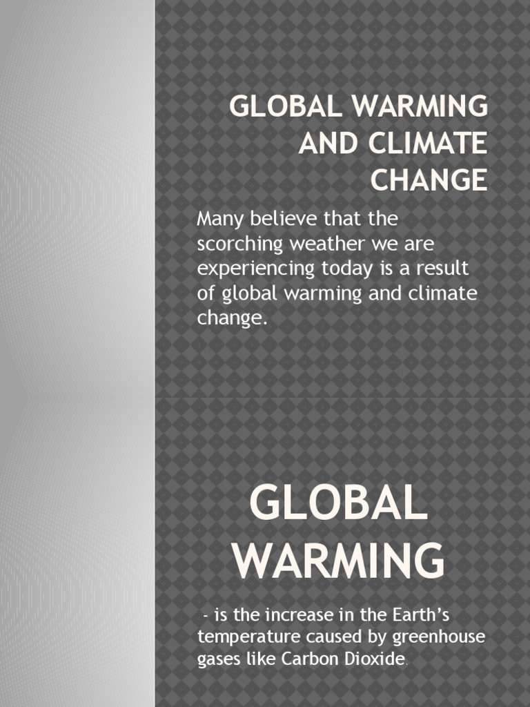 Global Warming and Climate Change Overview | PDF | Volcano | Global Warming