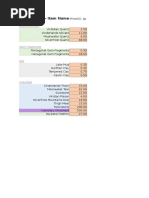 Minecraft Block Hardness | PDF | Minecraft | Materials