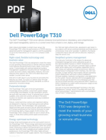 Dell Emc Poweredge t40 Spec Sheet | PDF | Dell | Computer Data Storage