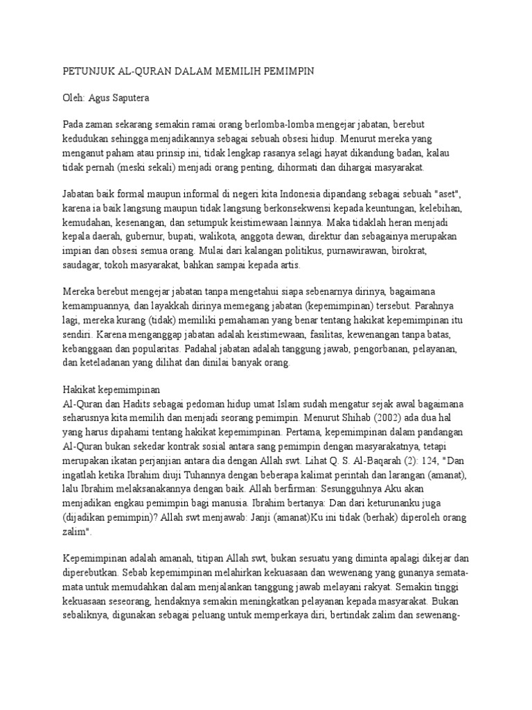 Materi Kti STQ | PDF