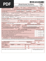 (EN) PND91 ภ.ง.ด.91 แบบภาษีรายได้บุคคลธรรมดา | PDF | Taxpayer | Tax Refund