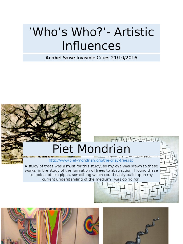Artistic Influences | PDF