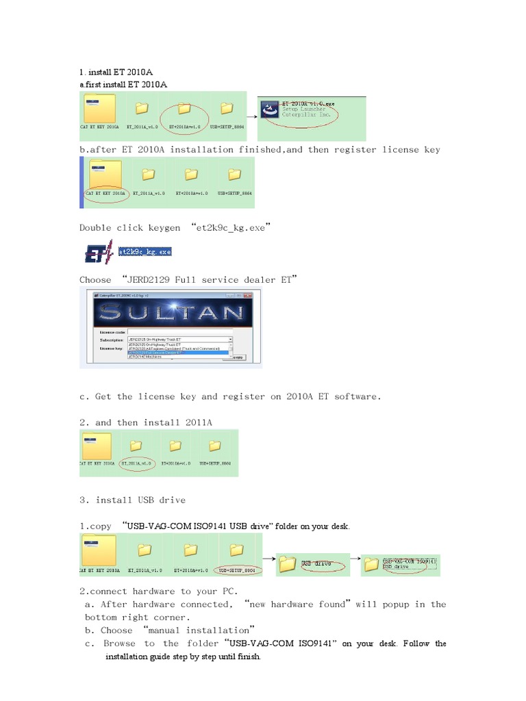 CAT Installation Instruction | PDF