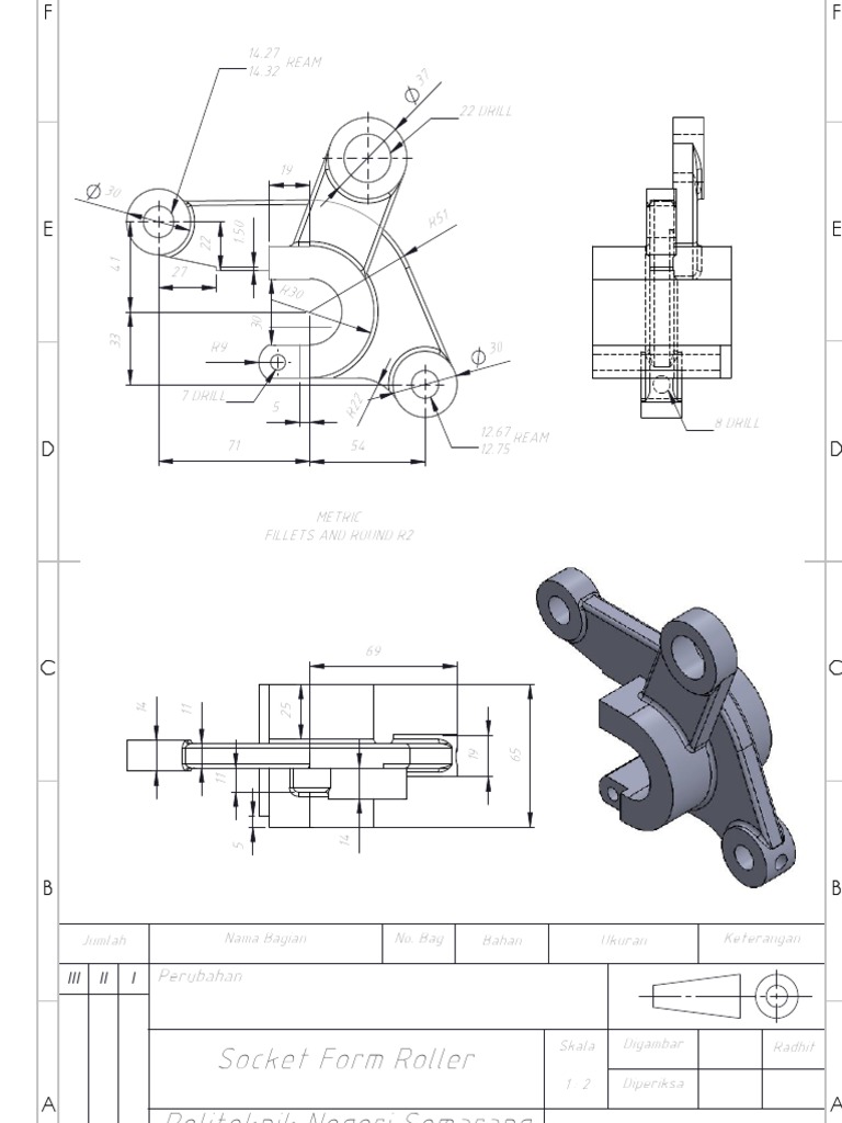 Draw 1 Socket Form Roller (Radhitya) | PDF
