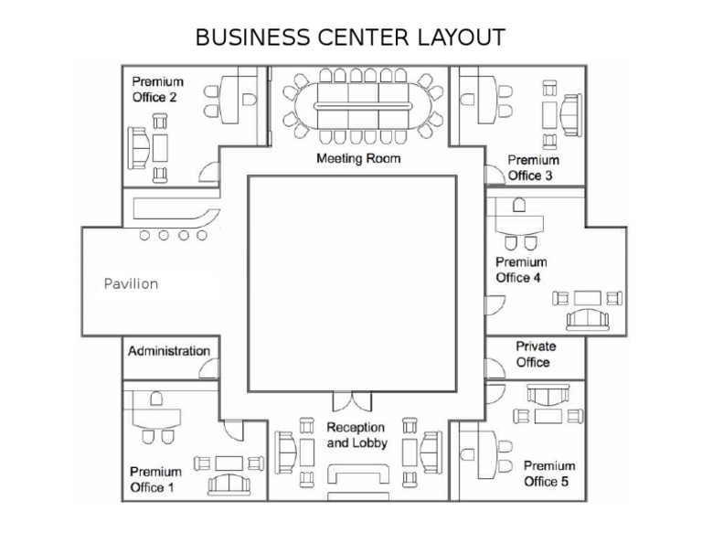 Business Center Layout | PDF