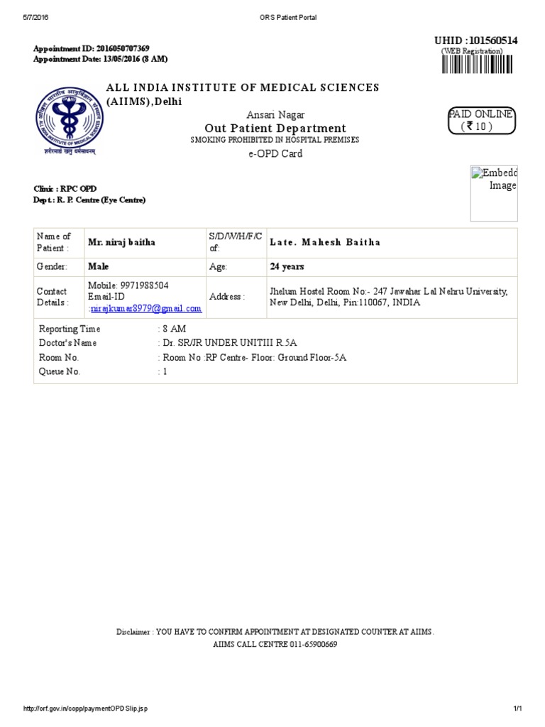 ORS Patient Portal.. | PDF