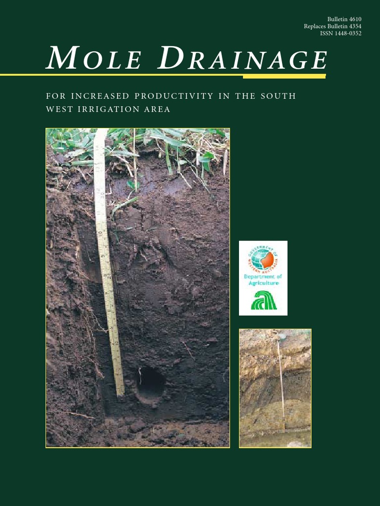 Bulletin - 4610 Mole Drainage For Increased Productivity in The South ...