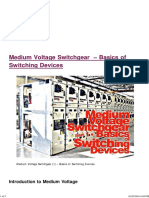 Installation of MV LV Switchgear & Panels - Method Statement | PDF ...