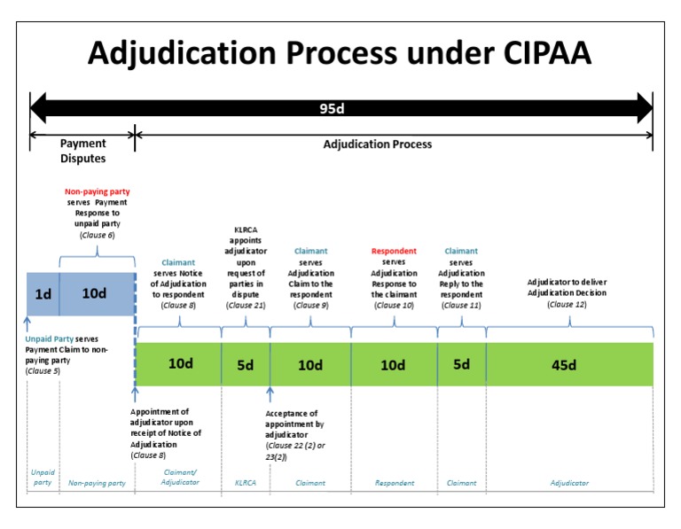 CIPAA Adjudication Process Overview | PDF