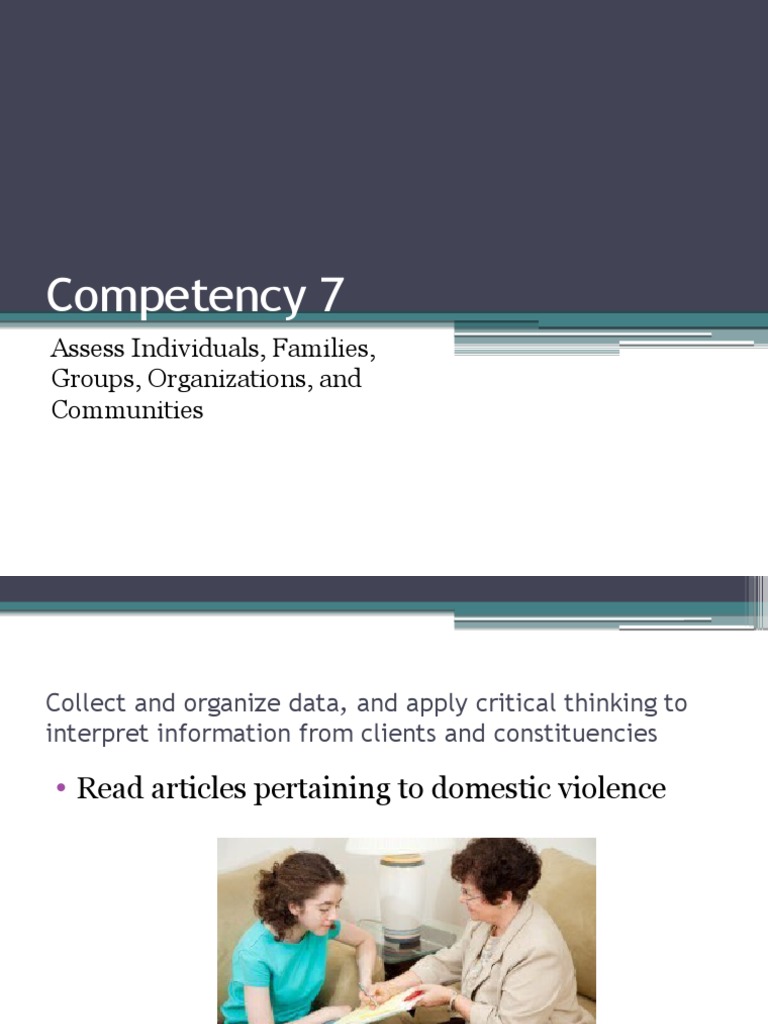 Competency 7 | PDF
