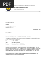 Unifi Termination Letter | PDF