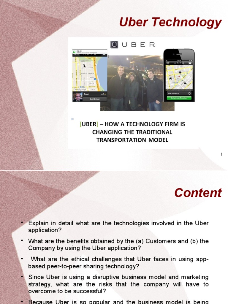 Uber Technology | PDF | Uber (Company) | Android (Operating System)