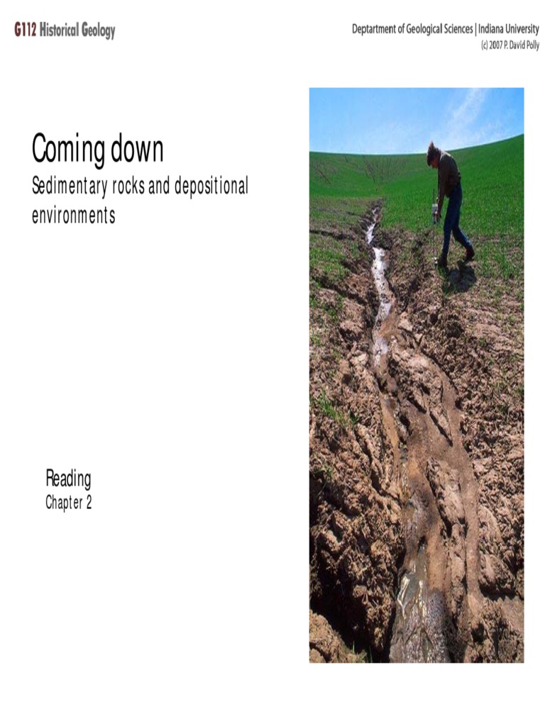 Lecture 6 - Sedimentary Rocks and Depositional Environments | PDF | Sedimentary Rock | Rock ...