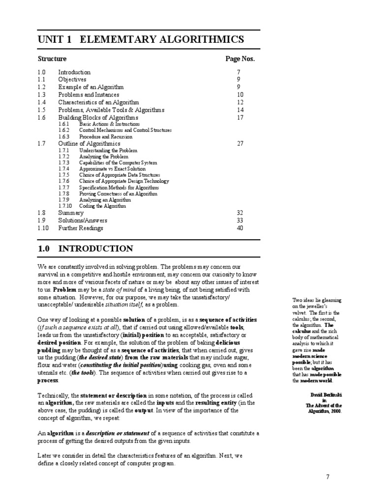 Mcs 31 Pdf Algorithms Subroutine