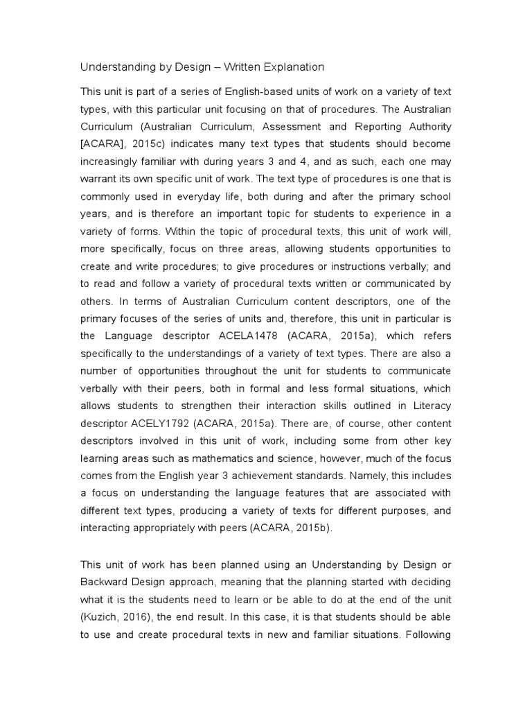 3 3 Written Explanation | PDF | Educational Assessment | Curriculum