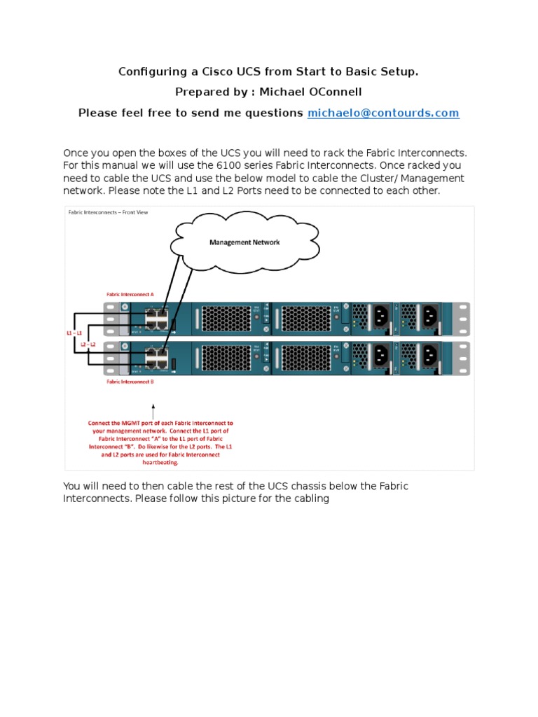 How To Configure A UCS | PDF
