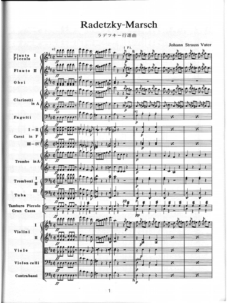 Marcha Radetzky | PDF