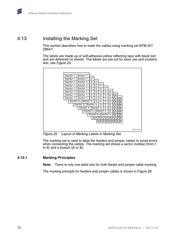 Feeder Marking Set | PDF | Electrical Engineering | Electronics