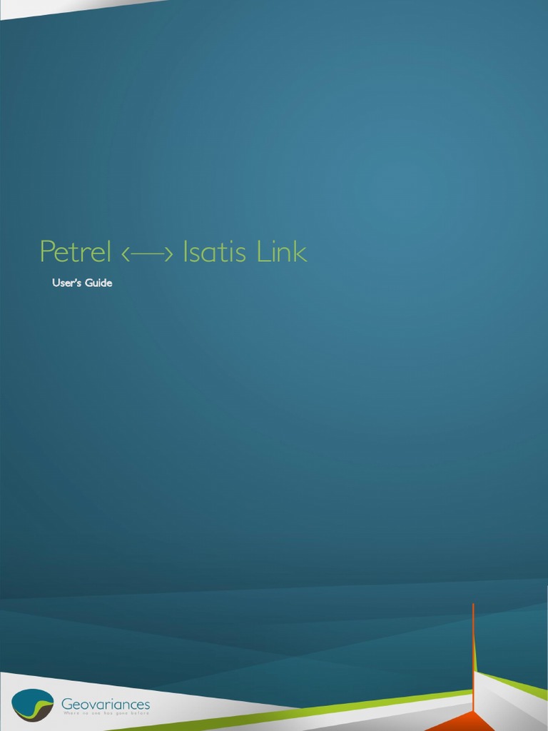 Petrel - Isatis Link: User's Guide | PDF | Installation (Computer Programs) | Port (Computer ...