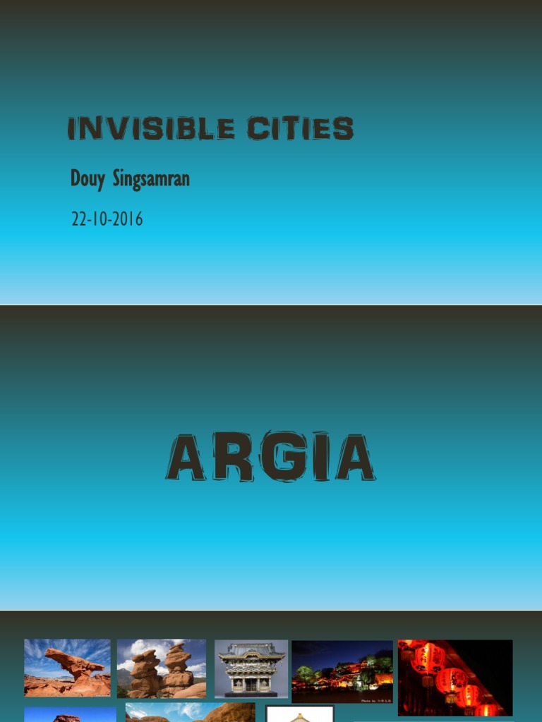 Invisible Cities | PDF
